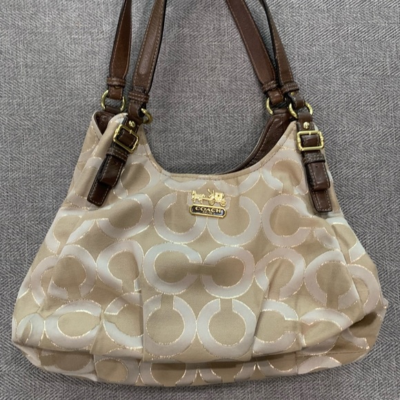 Coach | Bags | Coach Madison Op Art Maggie Handbag | Poshmark